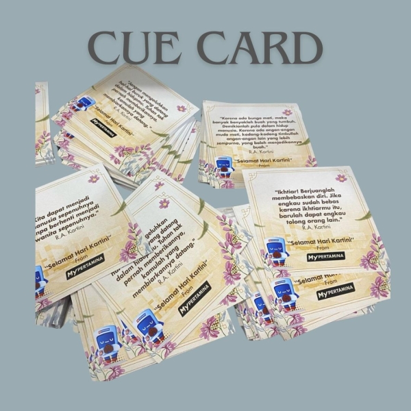 CUE CARD