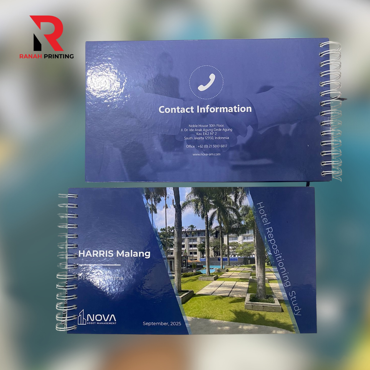 Jilid Spiral Custom: Cocok untuk Buku, Proposal, dan Laporan